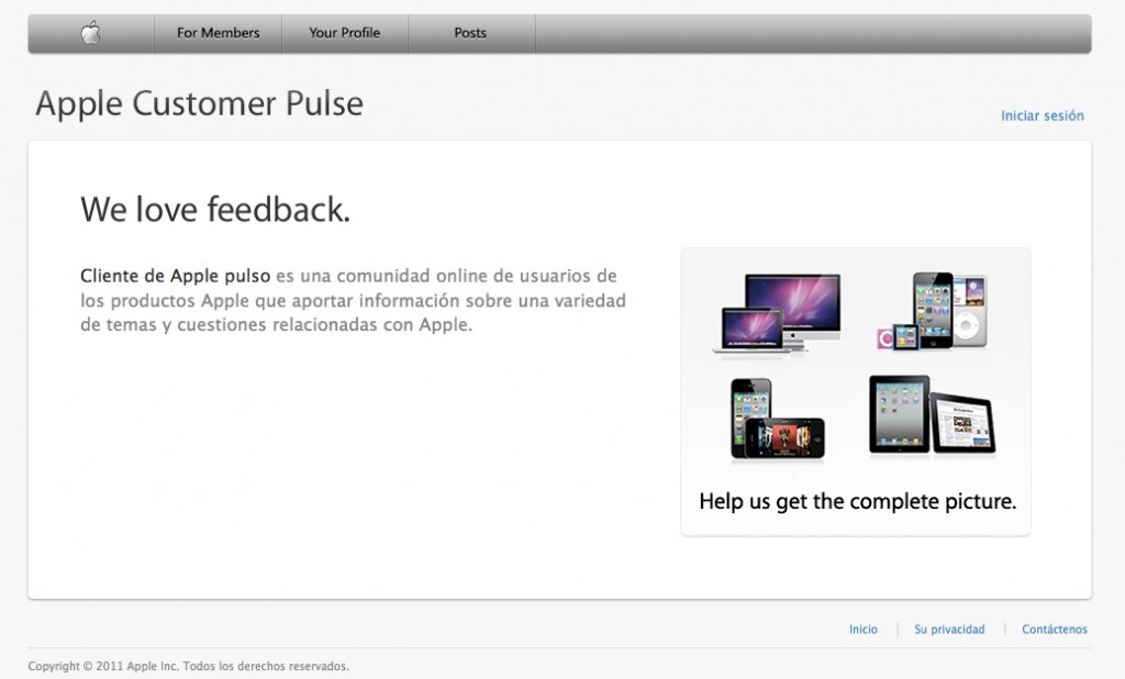 Apple crea el Apple Customer Pulse, un servicio para conocer las ...